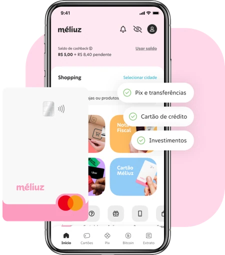 Conta Digital Gratuita e Segura | Méliuz